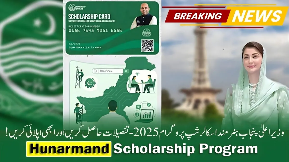 Hunarmand Scholarship Card 2025 — A Quick Guide - Cmscheme.org.pk